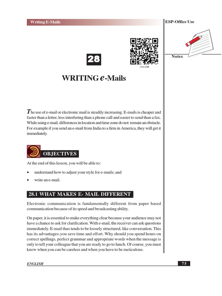 Resume Format and Writting E - Mail | PDF | Mail | Paragraph