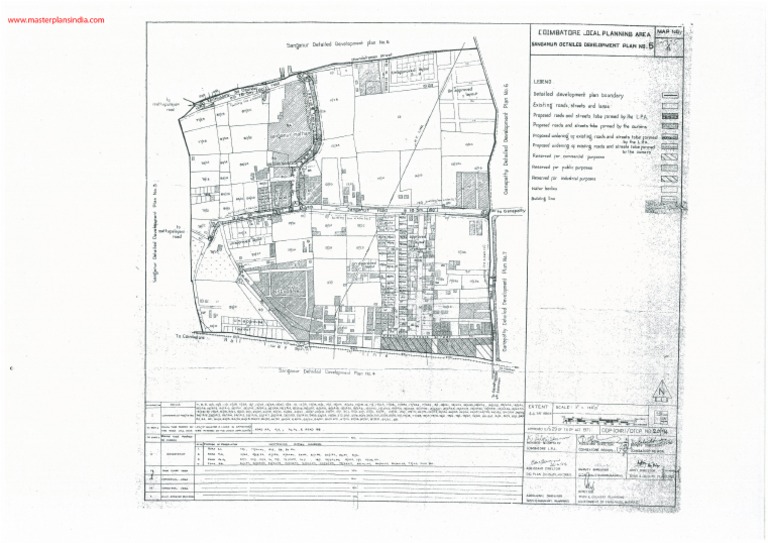 Sanganur Detail Development Plan 5 | PDF