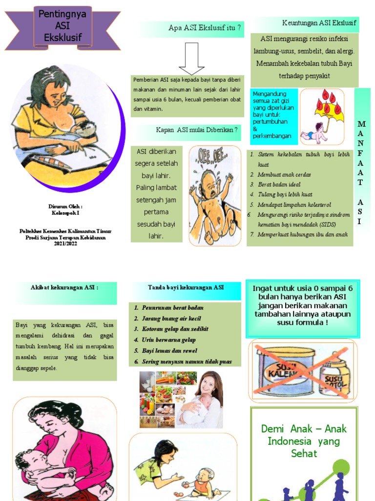 Leaflet Pentingnya Asi | PDF