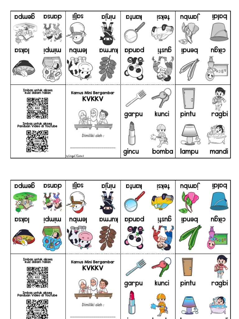 Kamus Mini Anak Bergambar | PDF