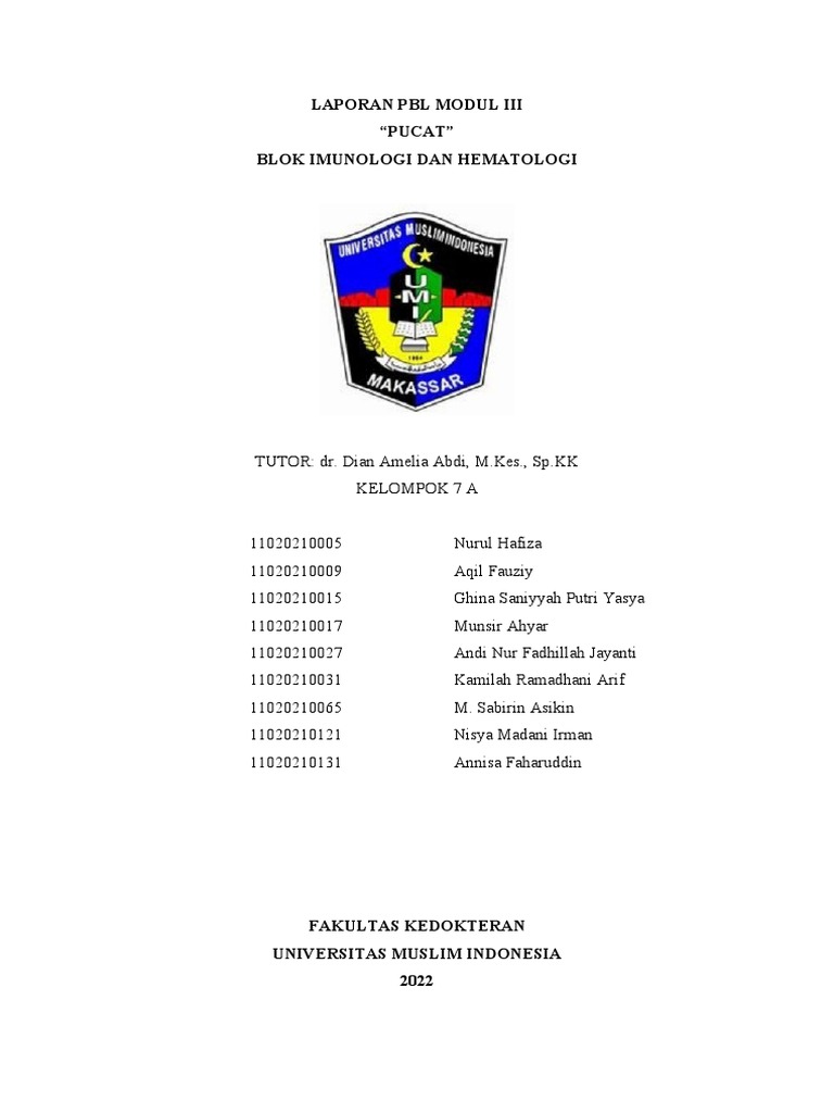 Laporan PBL Modul III | PDF