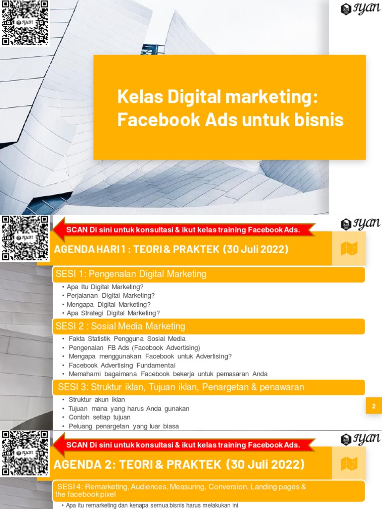 Modul Belajar Facebook Ads | PDF | Karier & Perkembangan