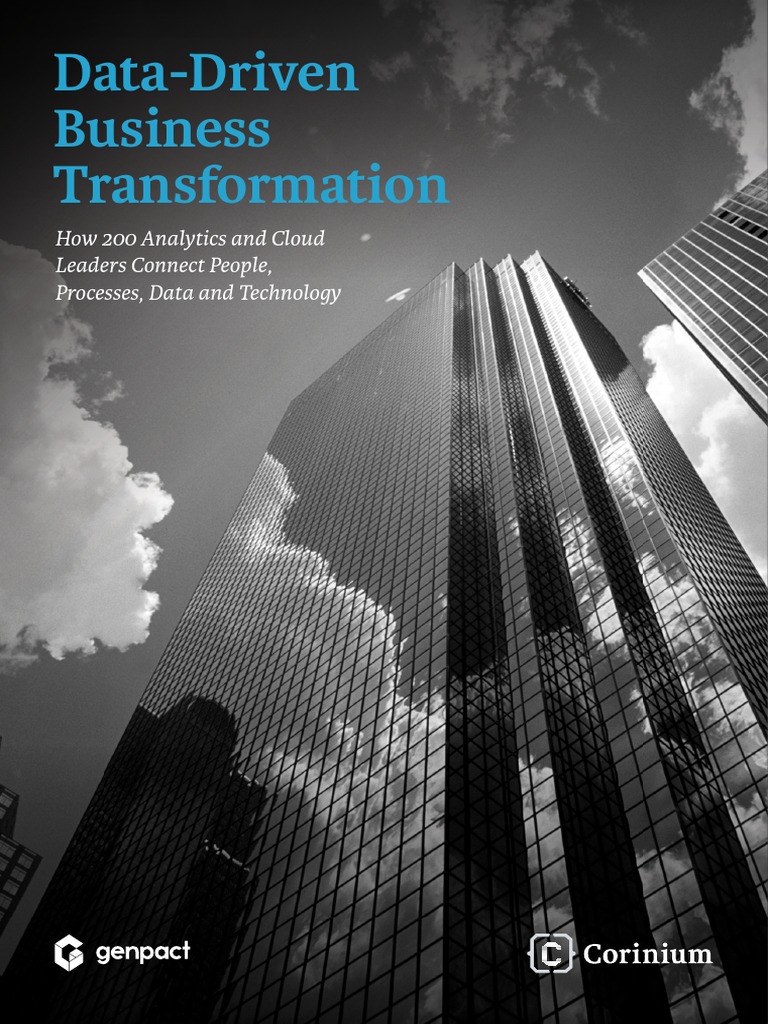 Report Data Driven Business Transformation | PDF | Analytics | Cloud ...