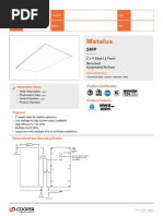 Metalux SWLED Data Sheet | PDF | Lighting | Internet Of Things