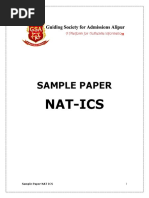 University of Lahore UOL Entry Test Sample Paper | PDF | Common Cold ...