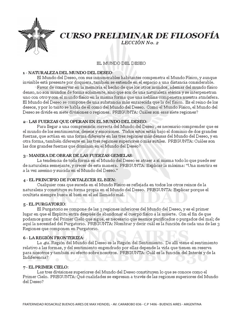 Curso Preliminar Leccion 2 | PDF | Purgatorio