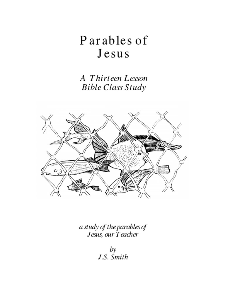 Parables of Jesus Bible Study Guide 2319fd | PDF | Jesus | Gospel Of ...