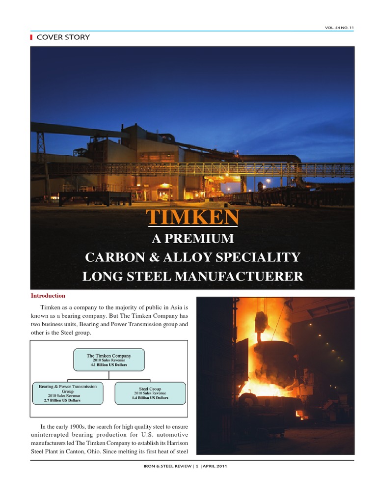 Proceso de Fabricaion Timken | PDF | Steel | Steelmaking