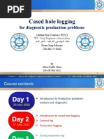 USIT Logging Tool: Cement Evaluation | PDF | Casing (Borehole) | Gases