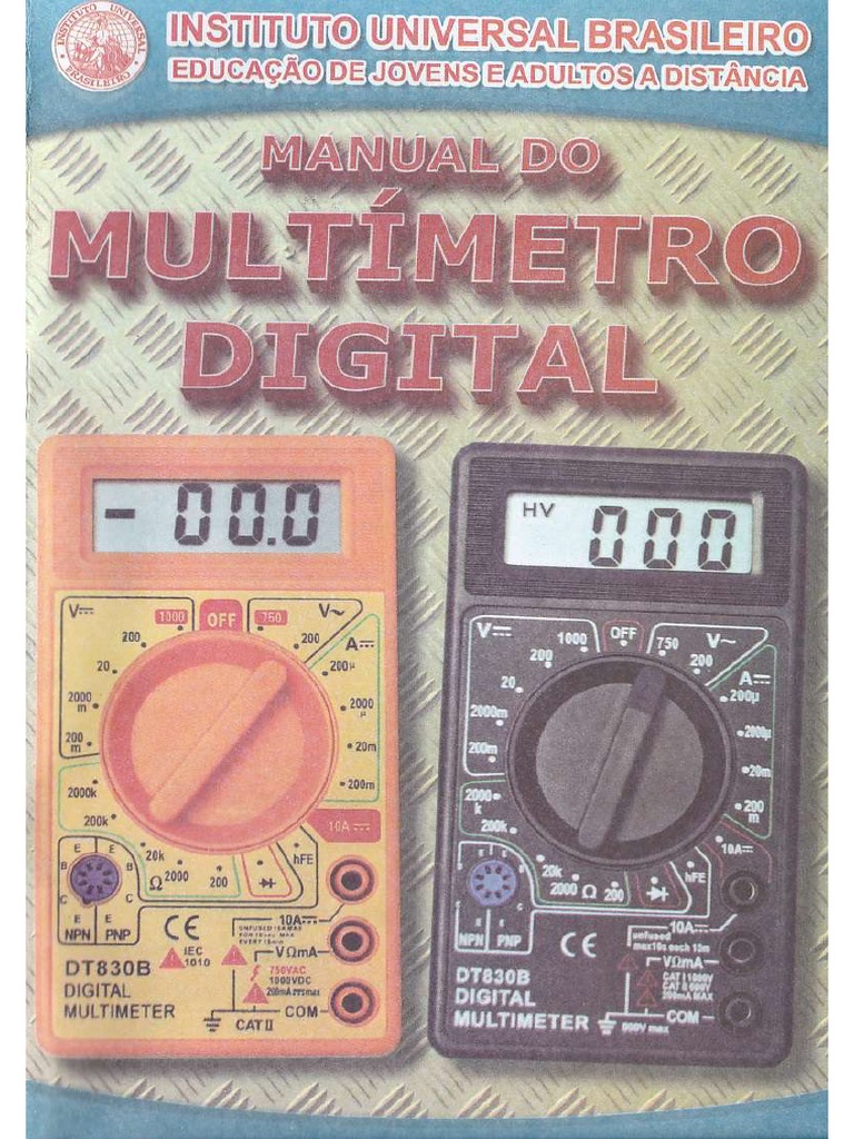 Multimetro Digital - Instituto Universal Brasileiro 01 | PDF