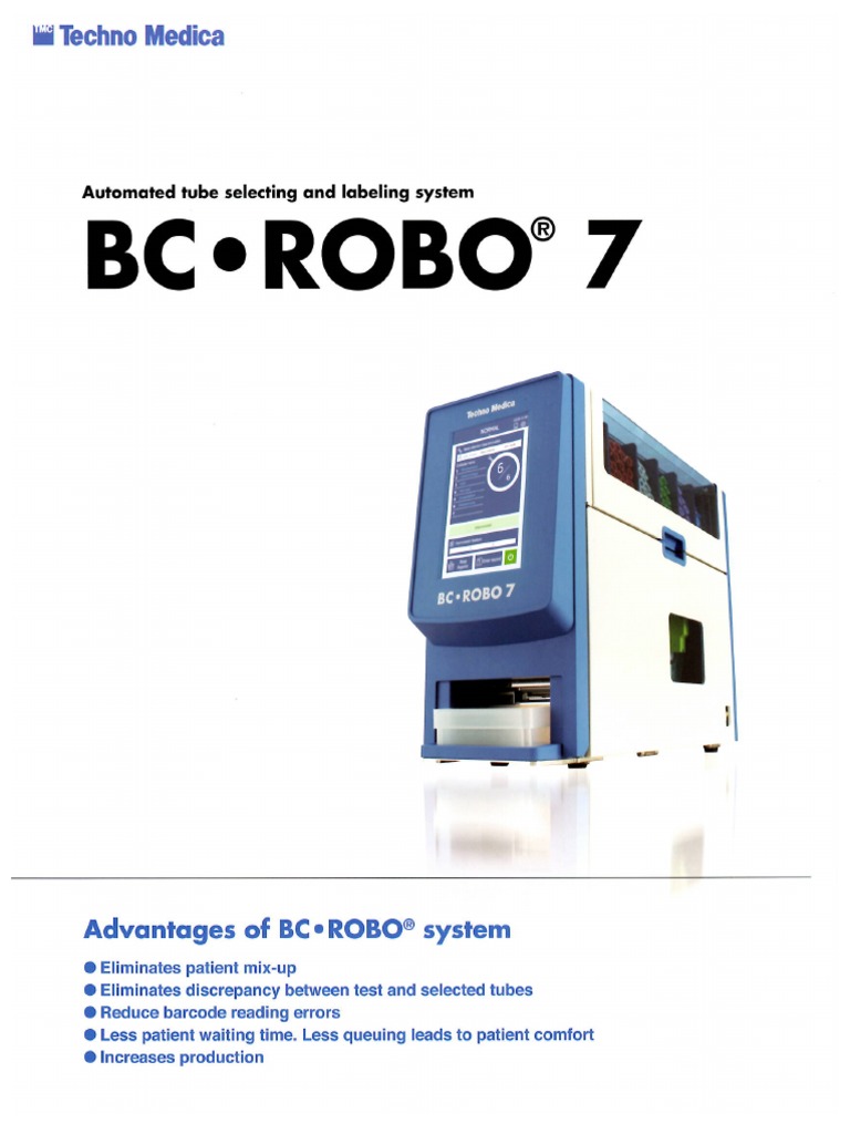 Techno Medica BC Robo 7 | PDF