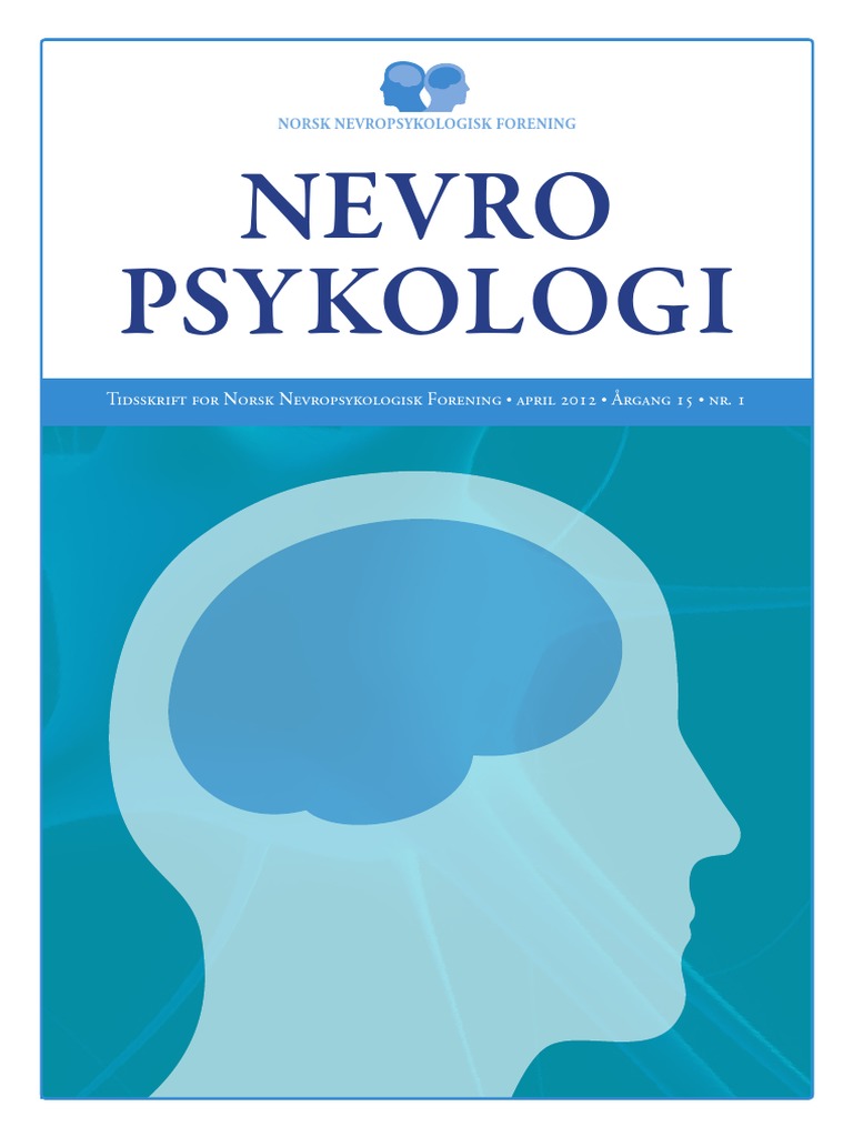 Nevropsykologi NR 1-2012 | PDF