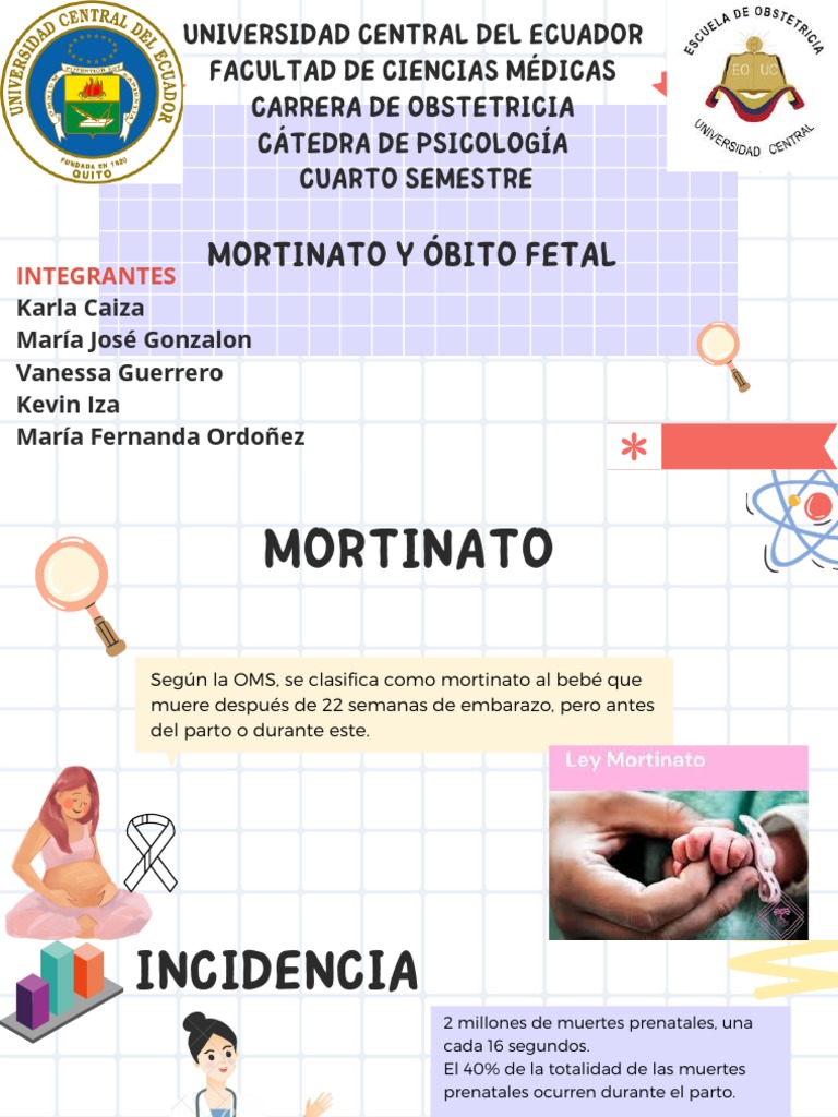 MORTINATO Óbito Fetal 5 | PDF | Dolor | El embarazo