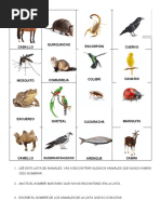 Animales y objetos con la letra I | PDF