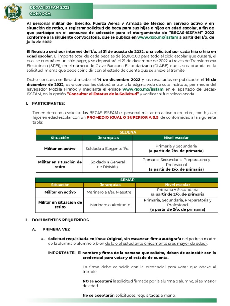 ISSFAM 2022 | PDF | México | Bancos