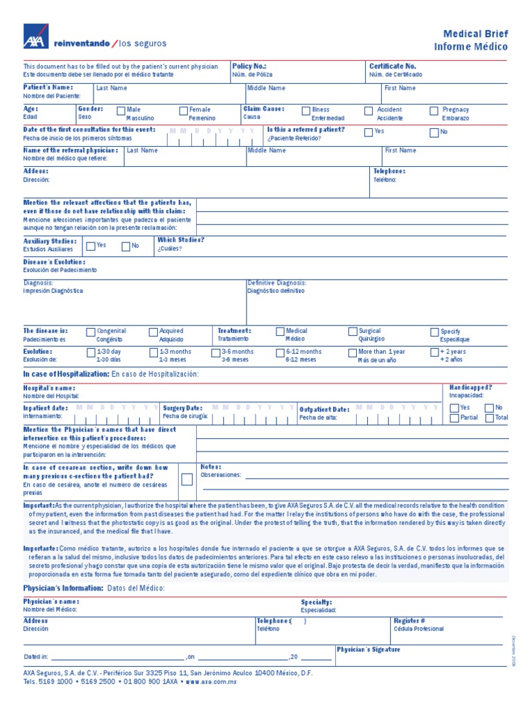 Medical Brief | PDF | Especialidades Medicas | Cuidado de la salud