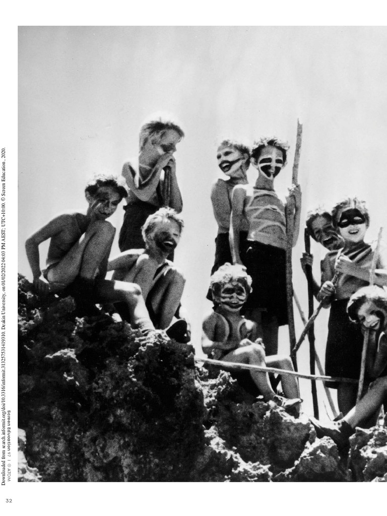 Lord of The Flies (Peter Brook Film) - Article Analysis (ATOM) | PDF
