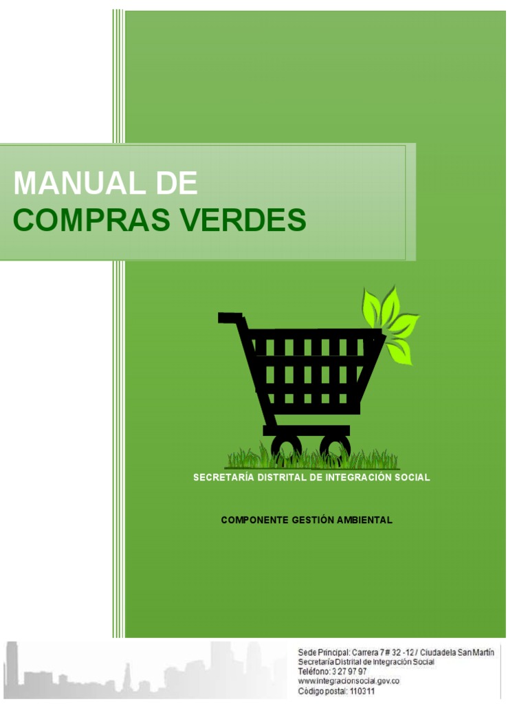 MNL Ga 001 v0 Manual de Compras Verdes | PDF | Sustentabilidad ...
