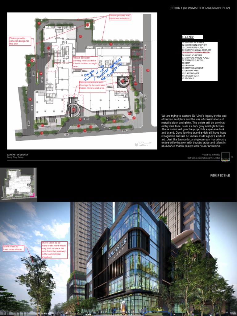 M02 Belt Collins Landscape Concept TTG Comments | PDF