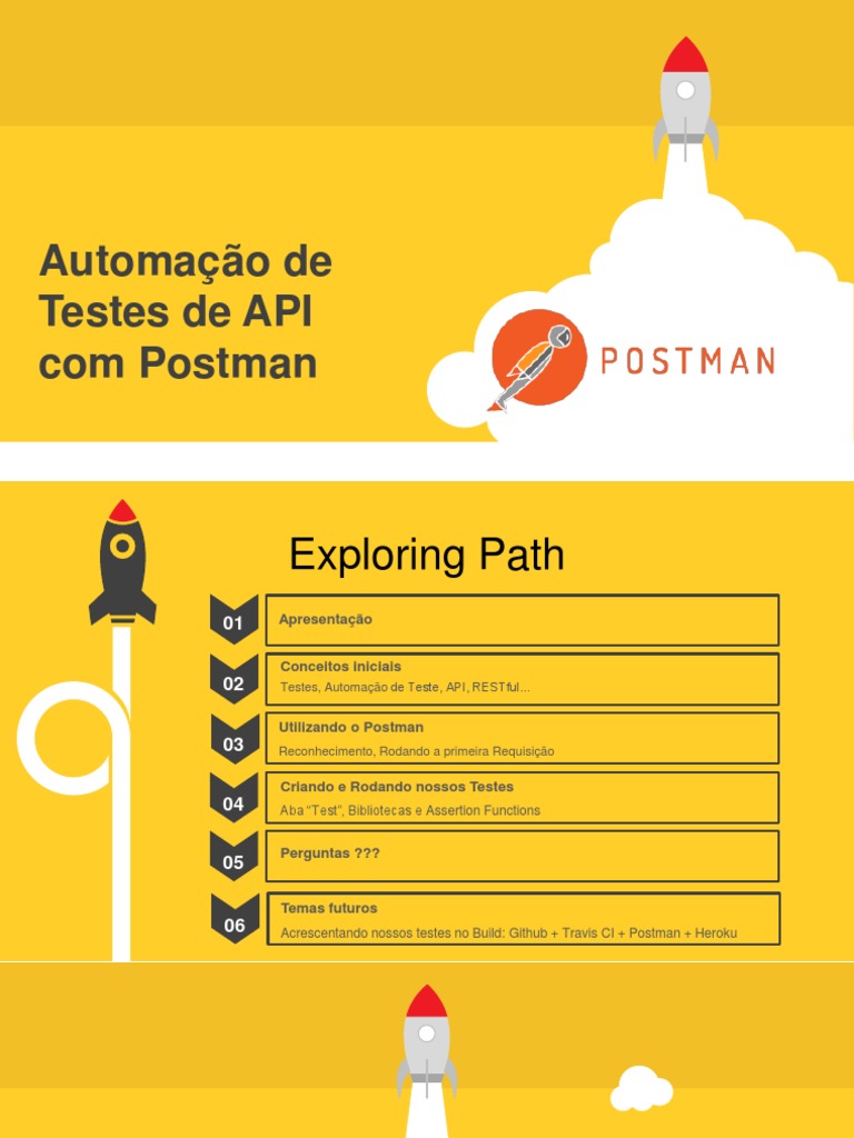 Automaçãode Testes De Api Com Postman Pdf Protocolo De