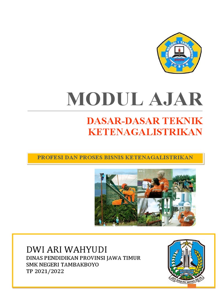 Modul Ajar Dasar-Dasar Teknik Ketenagalistrikan | PDF Modul Ajar Dasar-Dasar Teknik Ketenagalistrikan | PDF