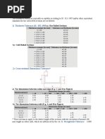 Critical Seal Design Tolerance Charts: Recommended Shaft and Bore ...