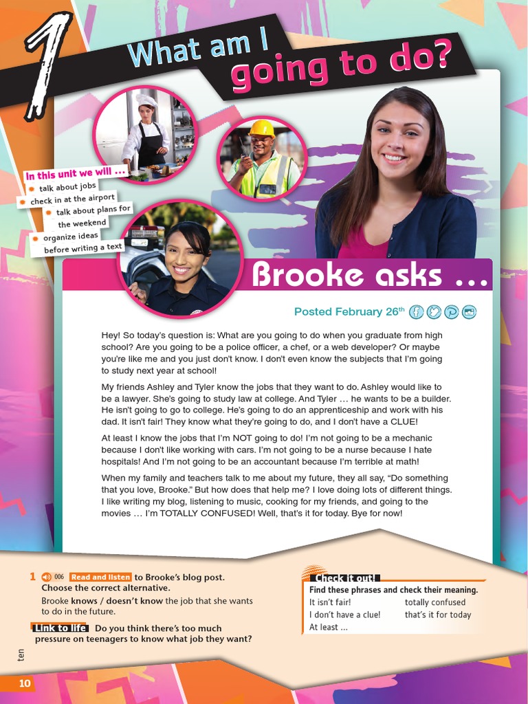 Unit 1 Link It 3 | PDF | Linguistics