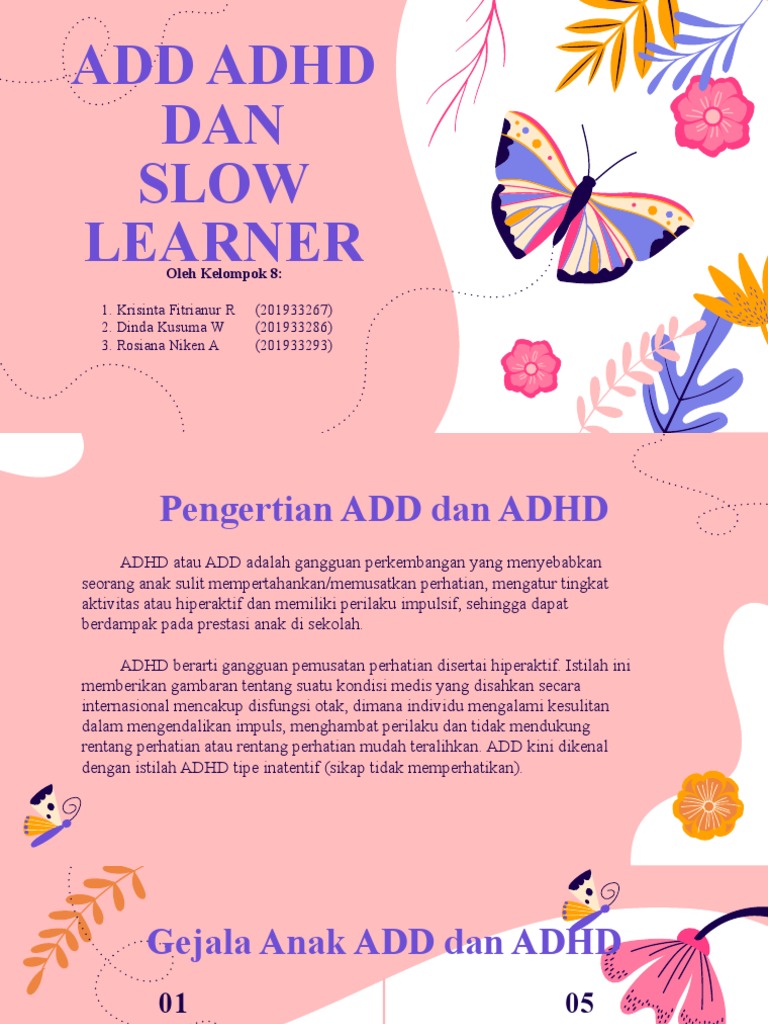 Mengatasi Kesulitan Belajar pada Anak: Strategi untuk ADD, ADHD, dan Slow Learner | PDF