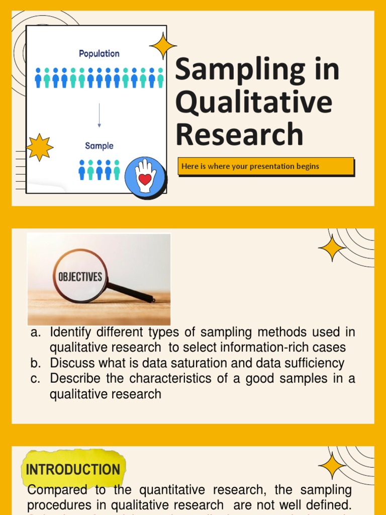 Sampling in Qualitative Research | PDF | Sampling (Statistics ...