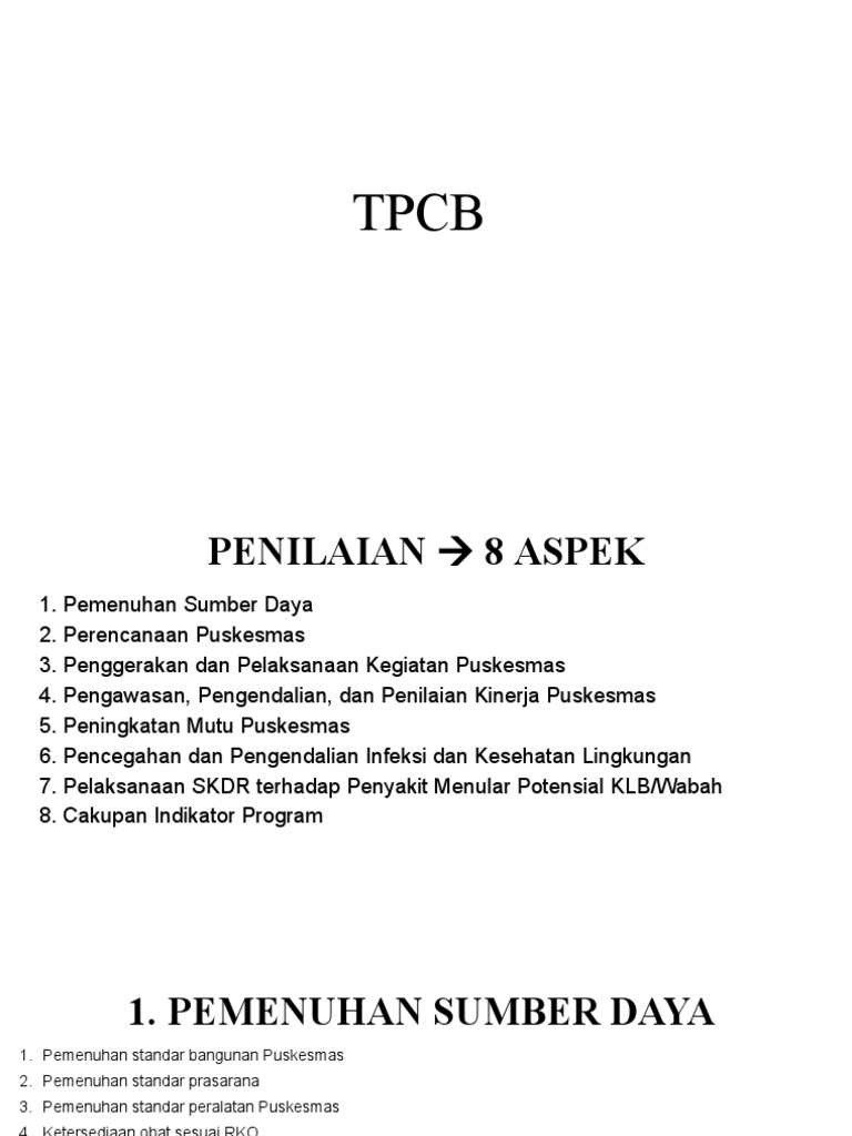 TPCB | PDF