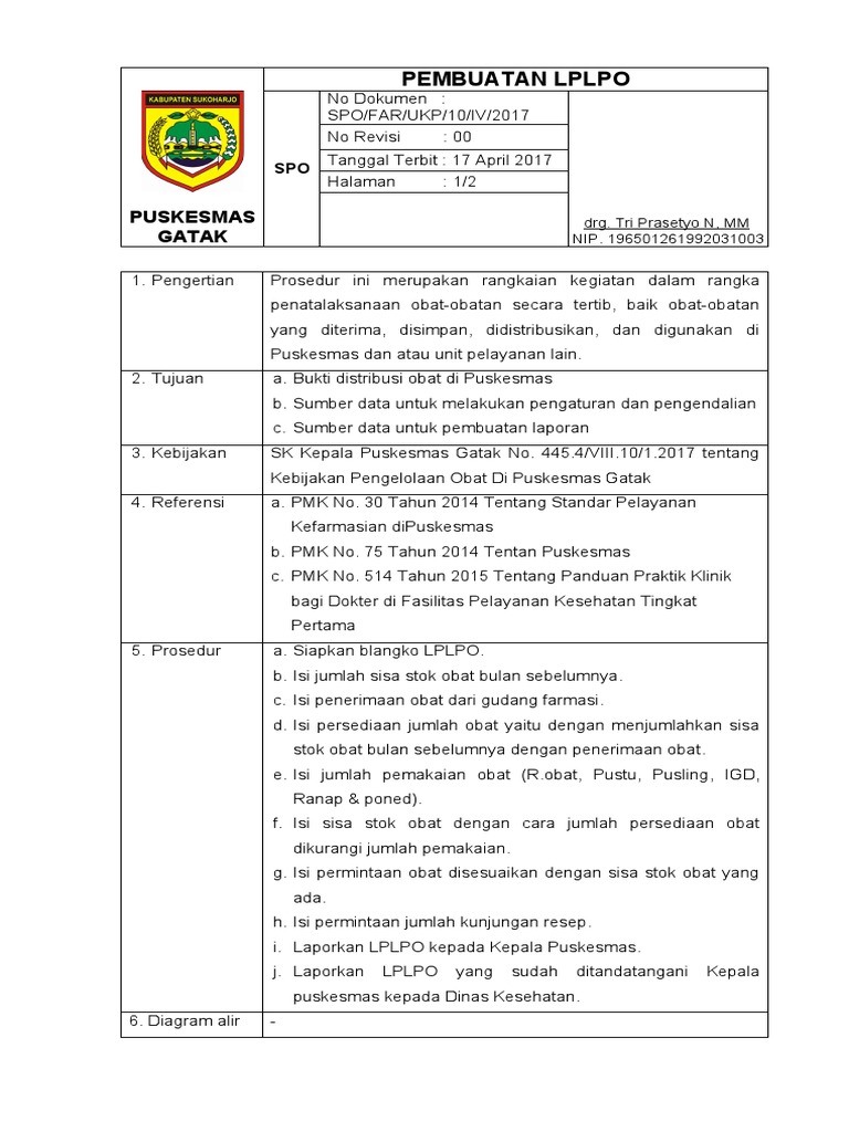 10.pembuatan Lplpo | PDF