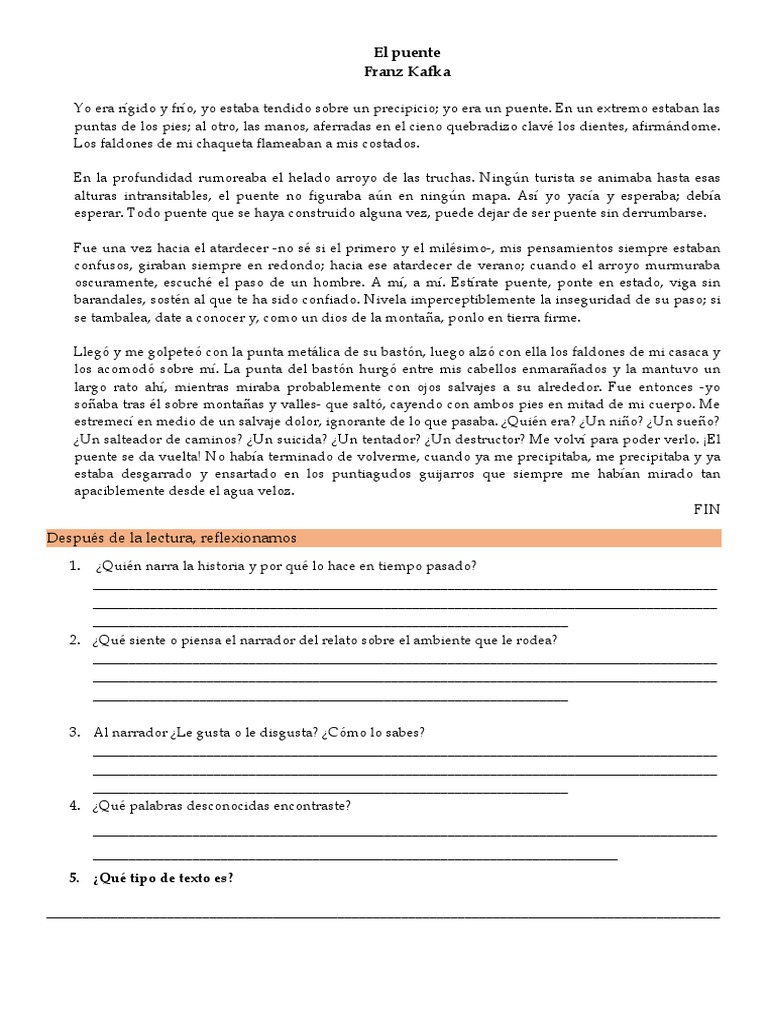 El Puente | PDF