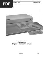 Getinge ProSeal Sealing Unit - Service Manual | PDF | Electrostatic Discharge | Printer (Computing)