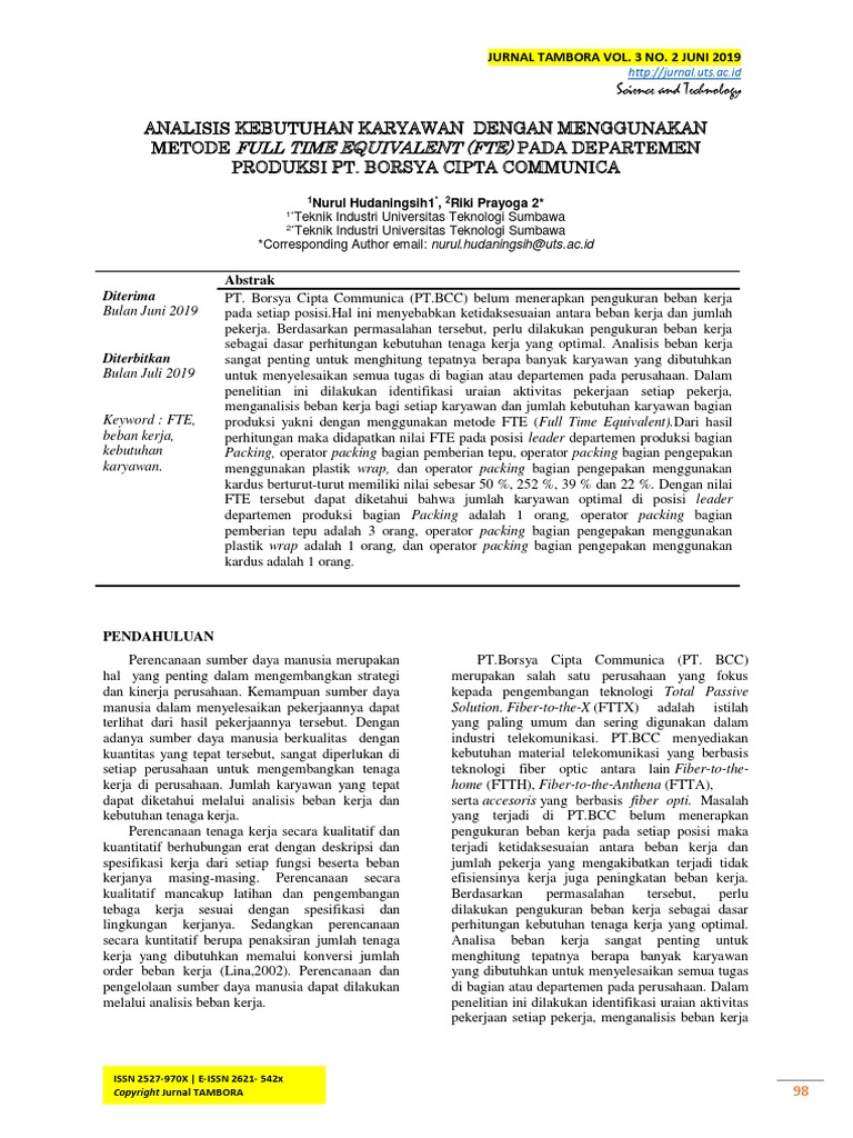 Analisis Kebutuhan Karyawan Dengan Mengg B81d31ec | PDF Analisis Kebutuhan Karyawan Dengan Mengg B81d31ec | PDF