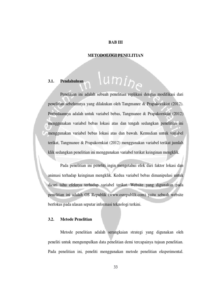 Metodologi Penelitian | PDF