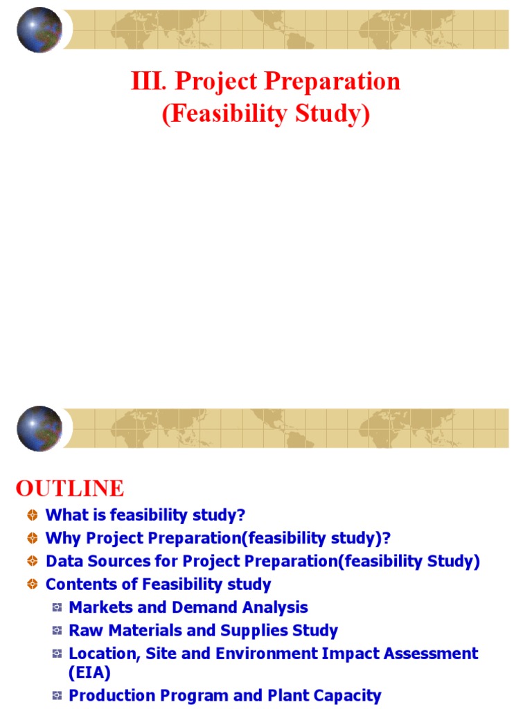Feasibility Study Overview and Analysis | PDF | Feasibility Study ...