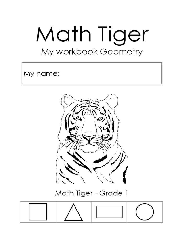 Math Tiger: My Workbook Geometry | PDF | Shape | Mathematics