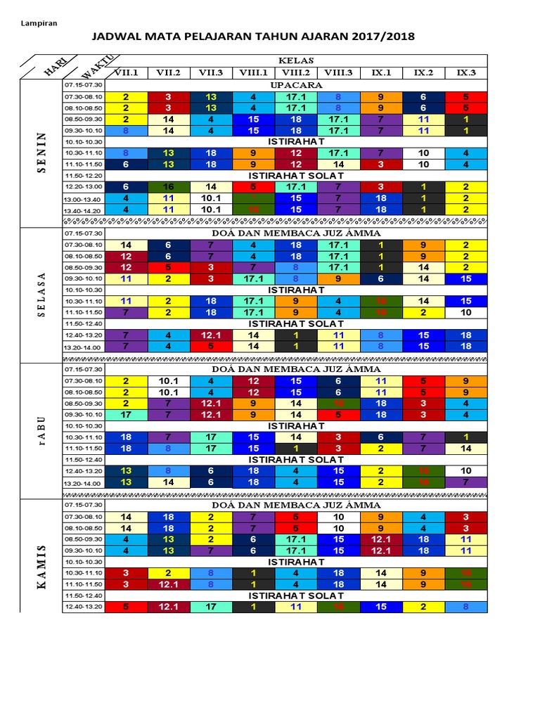 Revisi Jadwal k13 Ta 2021-2022 Januari 2022 | PDF | Abrahamic Religions ...