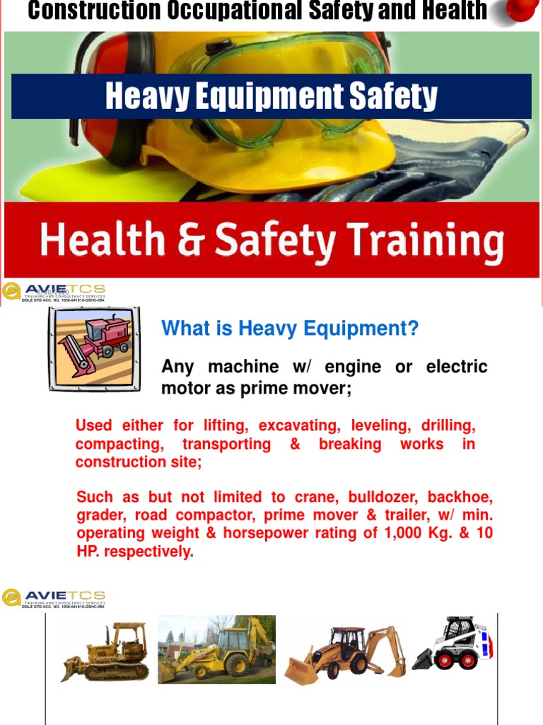 Heavy Equipment Safety Guidelines | PDF | Crane (Machine) | Heavy Equipment