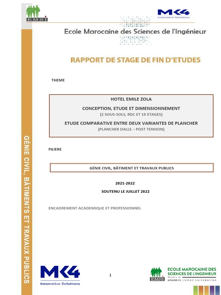 Pfe Fatahi Yasmine | Download Free PDF | Béton armé | Béton