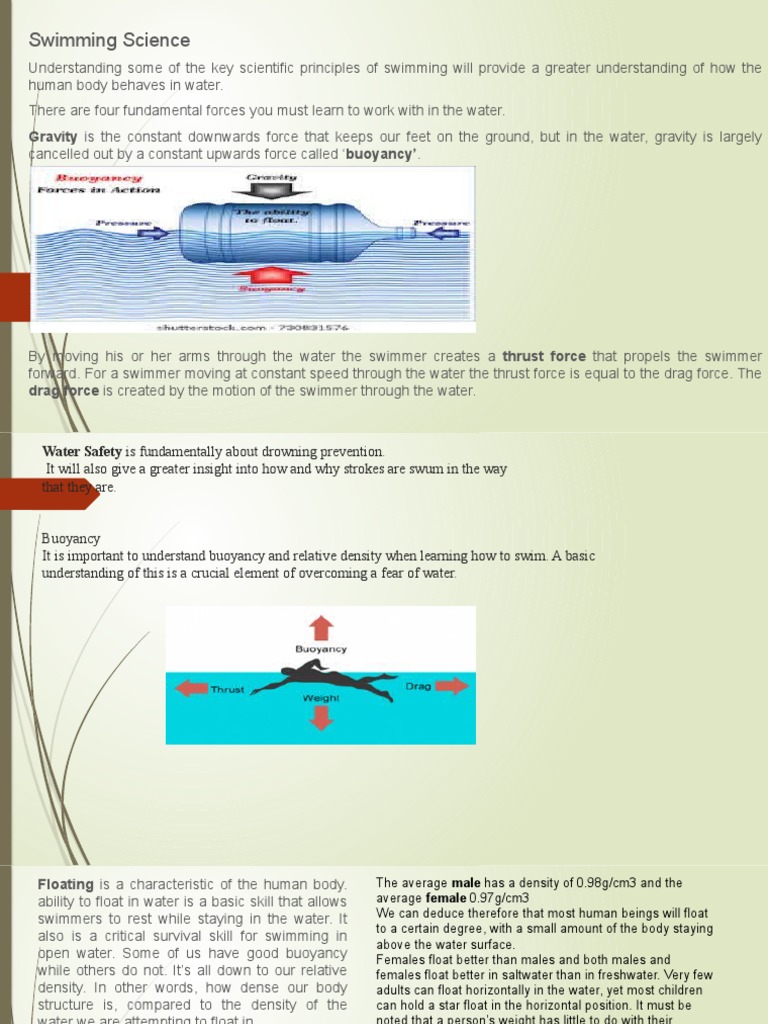 Swimming | PDF | Breathing | Drag (Physics)