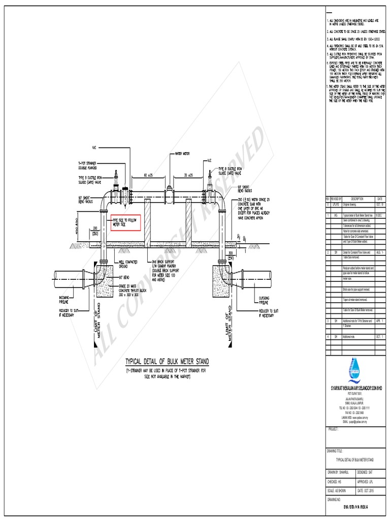 SYABAS - Bulk Meter | PDF