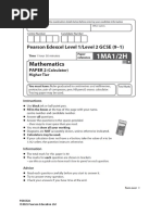 Hannah Kettle 3H Predicted Paper | PDF | Quadratic Equation | Mathematics