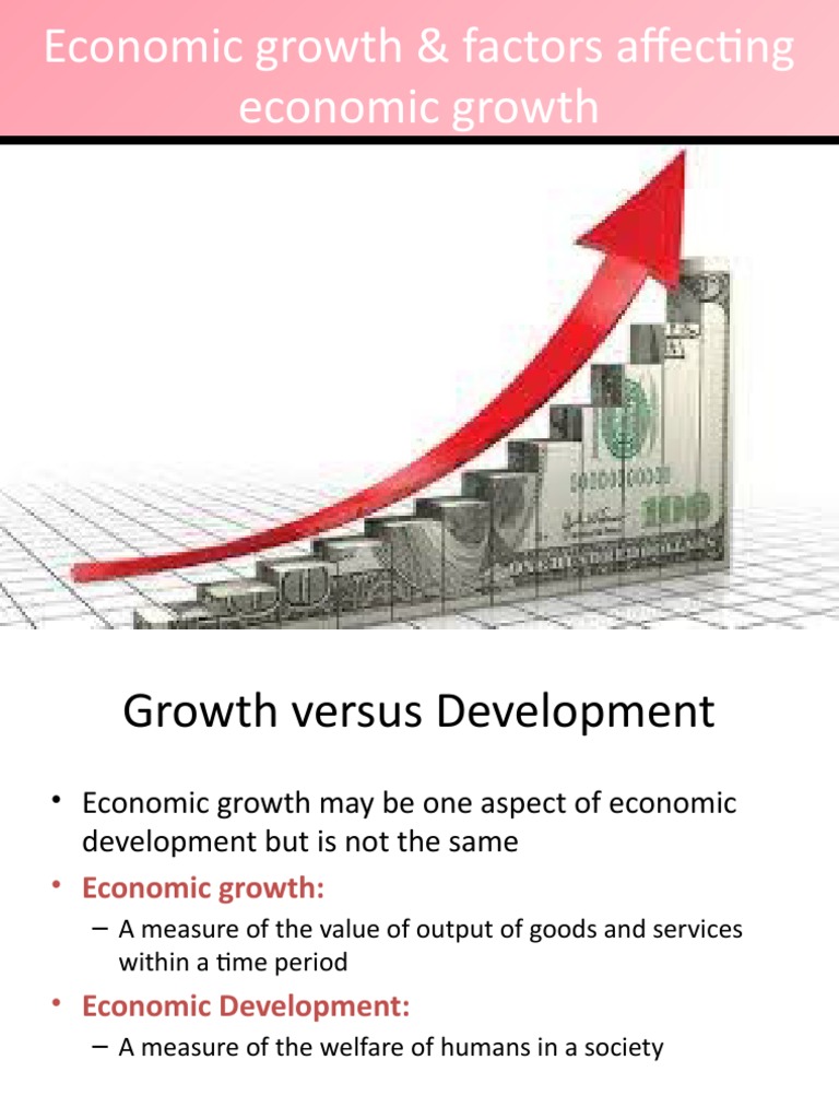 Economic Growth and Development | PDF | Economic Growth | Gross ...
