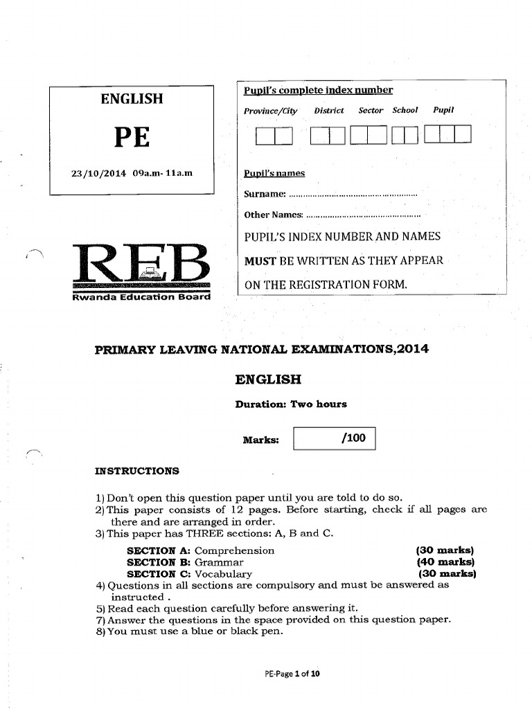 RWA G6 English 2014 | PDF