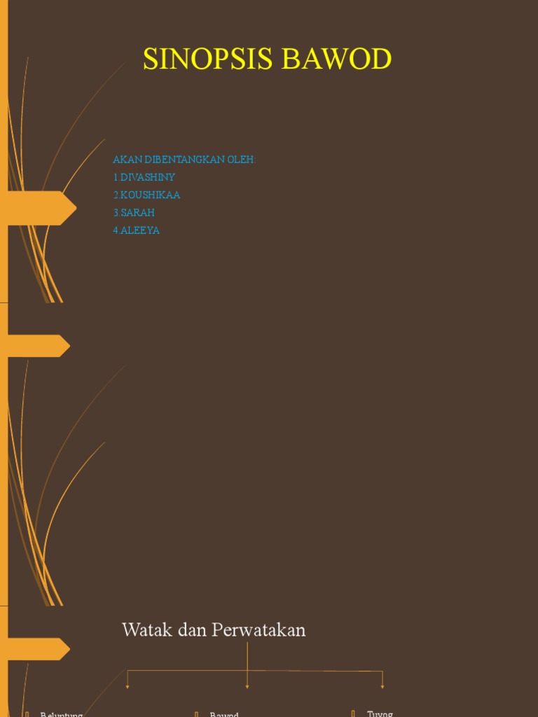 Sinopsis Bawod | PDF