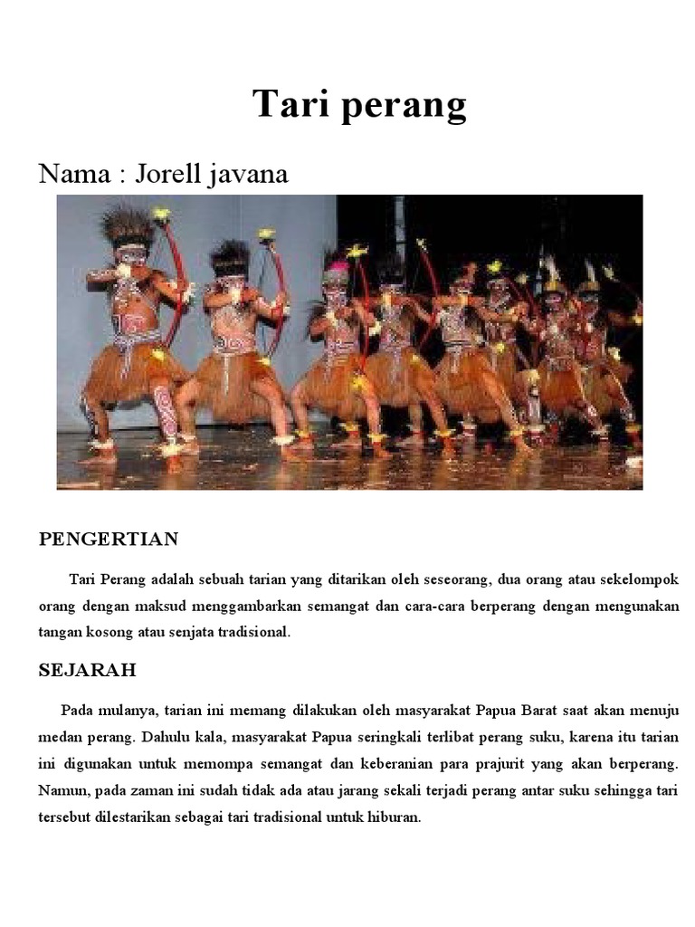 Tari Perang | PDF