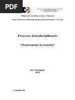 Proyecto Día Del Folklore | PDF | Folklore | Bailes