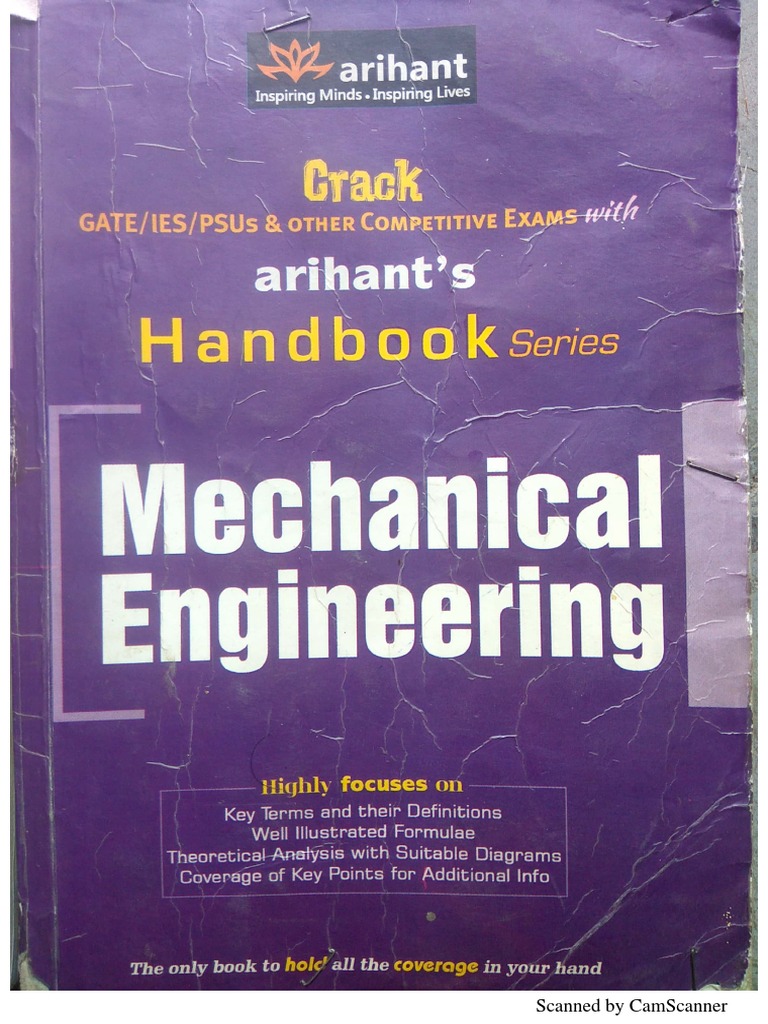 Mechanical Arihant Handbook | PDF