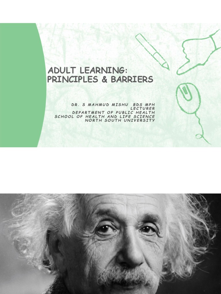 Adult Learning: Principles & Barriers | PDF | Learning | Adult Education